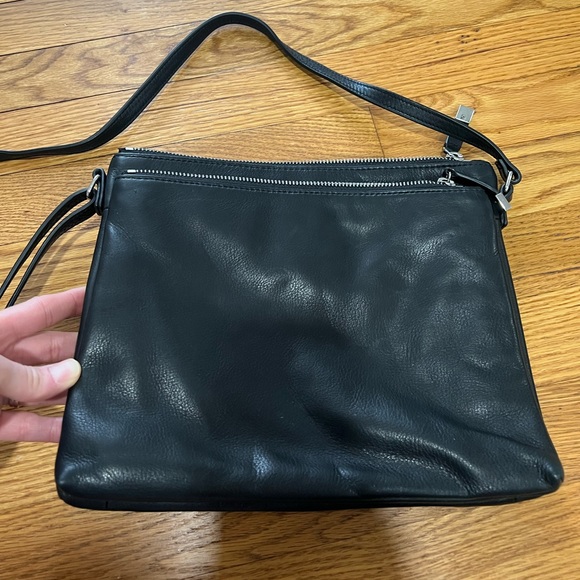 margot | Bags | Margot Black Leather Crossbody Purse | Poshmark